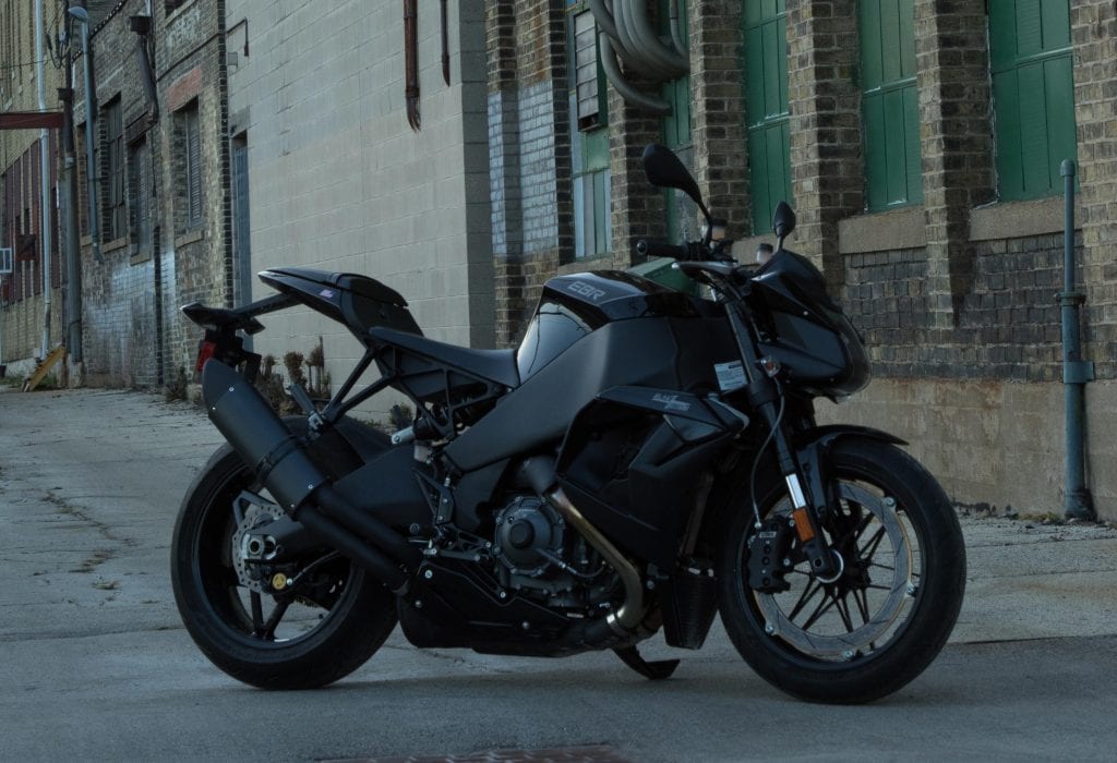 EBR Motorcycles Debuts Black Lightning Bike - CycleVin