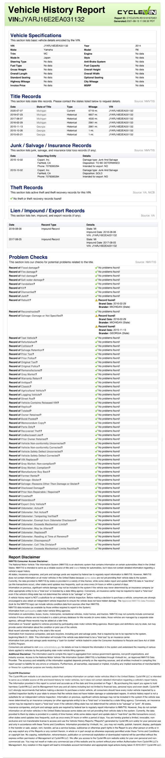 CV sample report CycleVin cv-sample-report-cyclevin