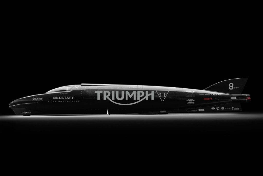 Triumph Returns to Bonneville Salt Flats - CycleVin