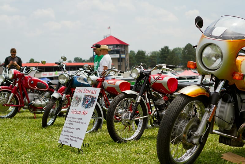 Vintage Motorcycle Race at Ashland Fairgrounds - CycleVin